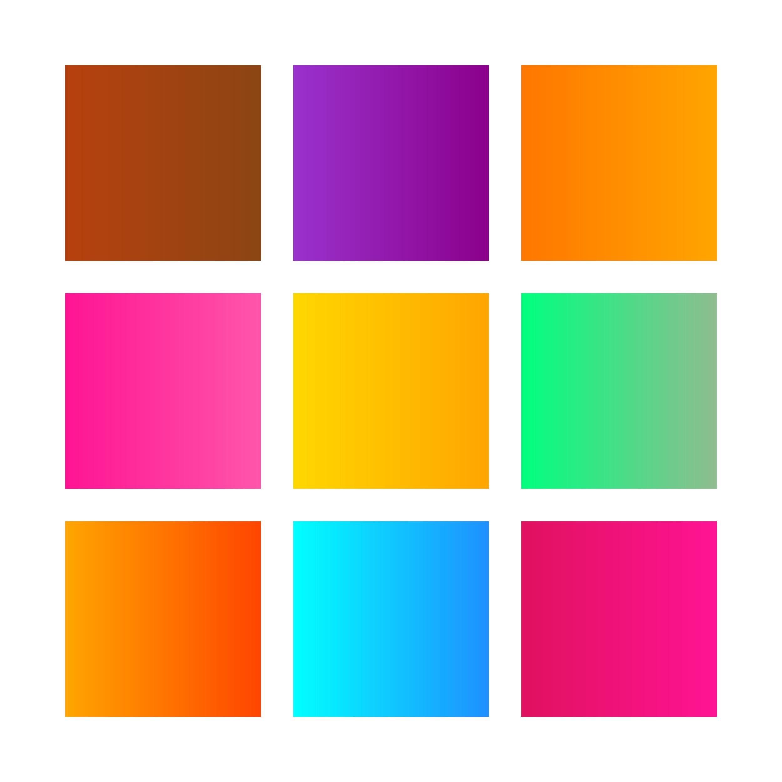 100 Two-tone Vibrant Gradients – PNG, JPG & Ai | High-resolution ...
