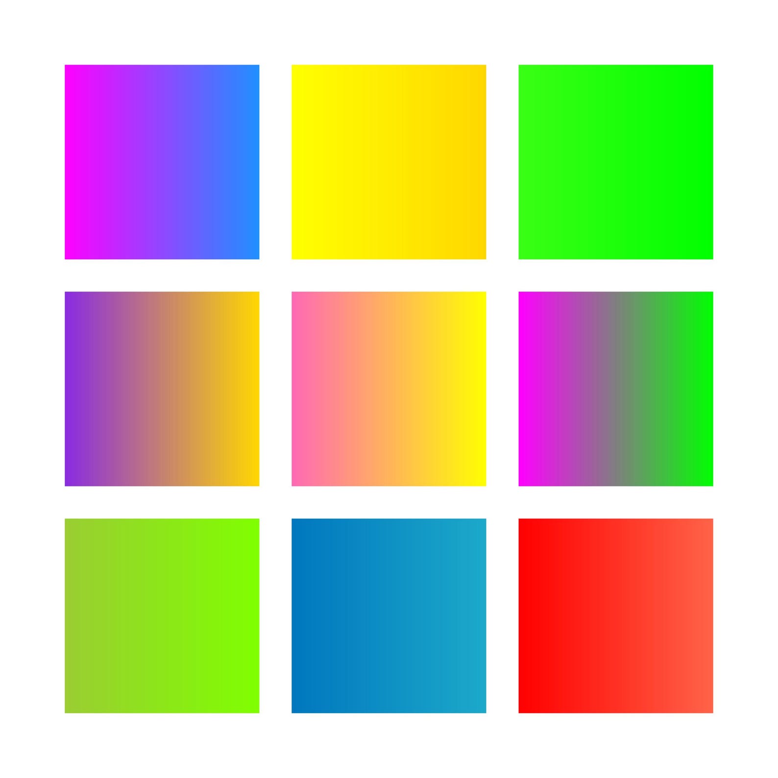 100 Two-tone Vibrant Gradients – PNG, JPG & Ai | High-resolution ...