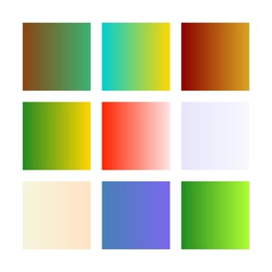 100 Two-tone Christmas Gradients – PNG, JPG & Ai | High-resolution ...