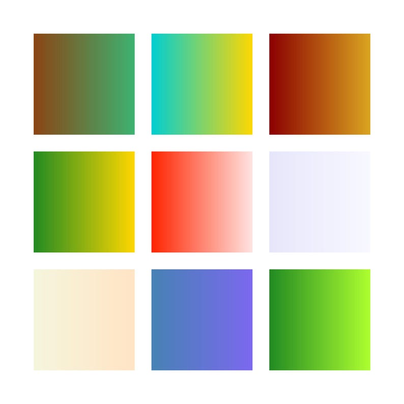 100 Two-tone Christmas Gradients – PNG, JPG & Ai | High-resolution ...
