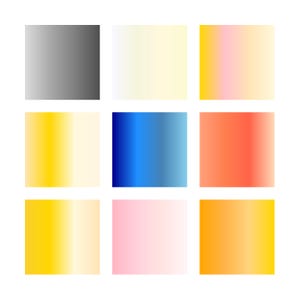 Wedding Gradients: 100 Tones, PNG JPG AI (digital Download) - Etsy