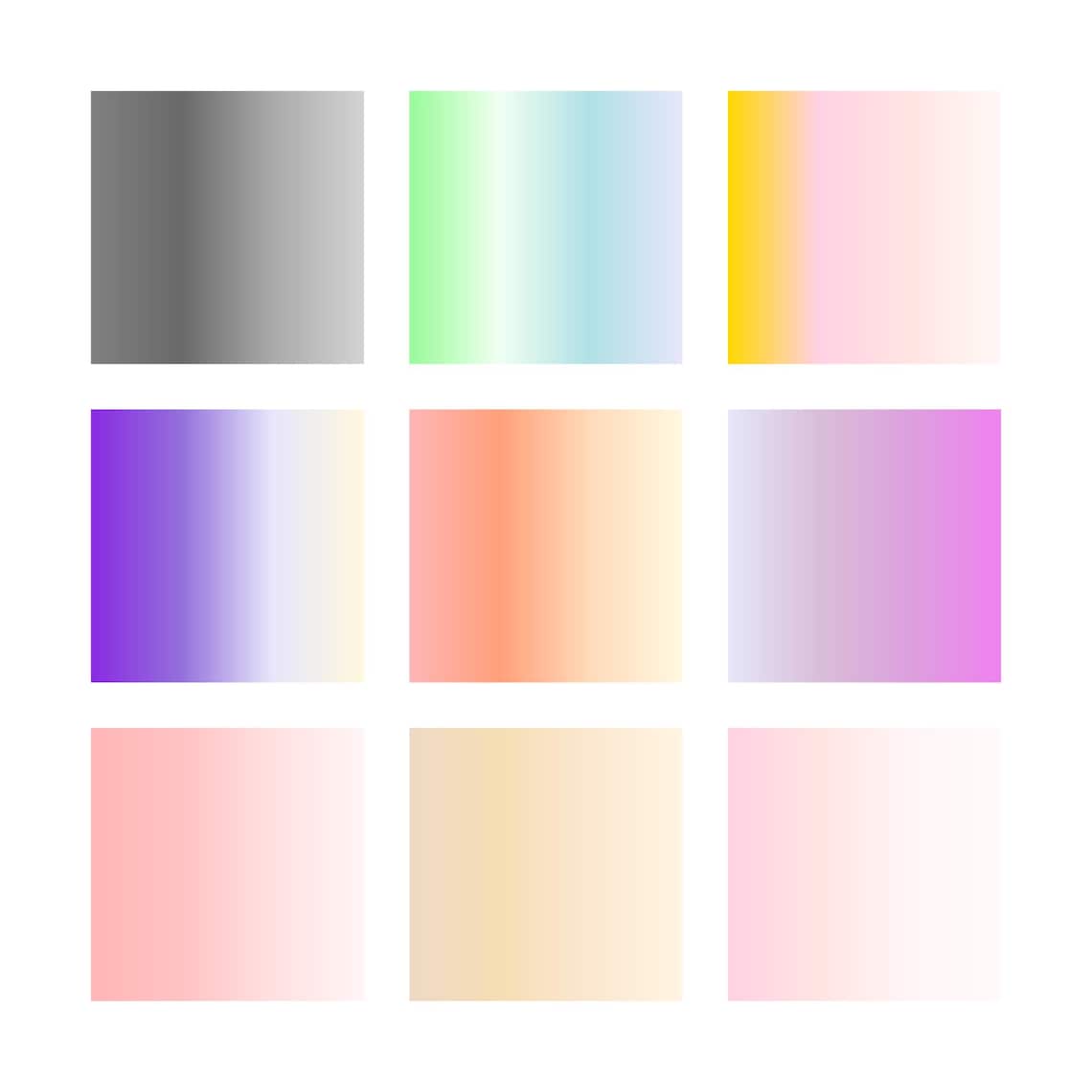 Wedding Gradients: 100 Tones, PNG JPG AI (digital Download) - Etsy