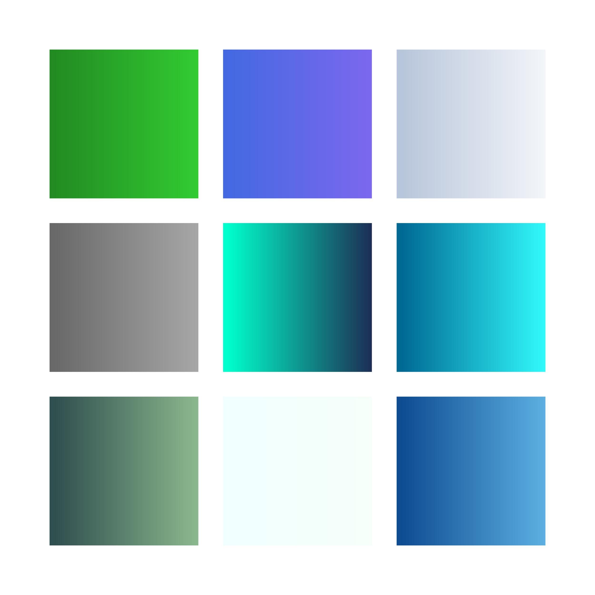 100 Two-tone Cool Gradients PNG, JPG & Ai High-resolution 3600x3600 300 ...