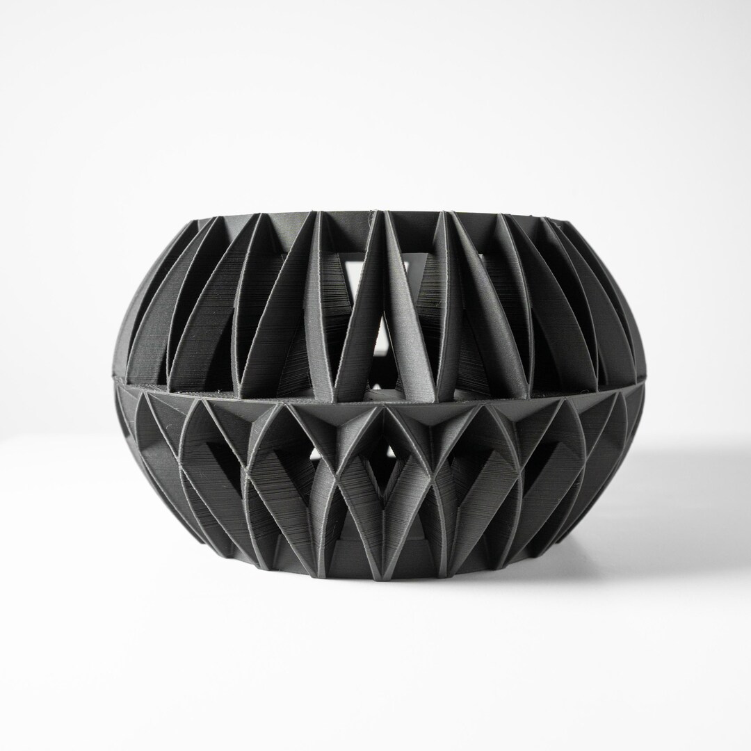 Oku Orchid Pot With Drainage Tray – 3D Printed Decorative Orchid ...