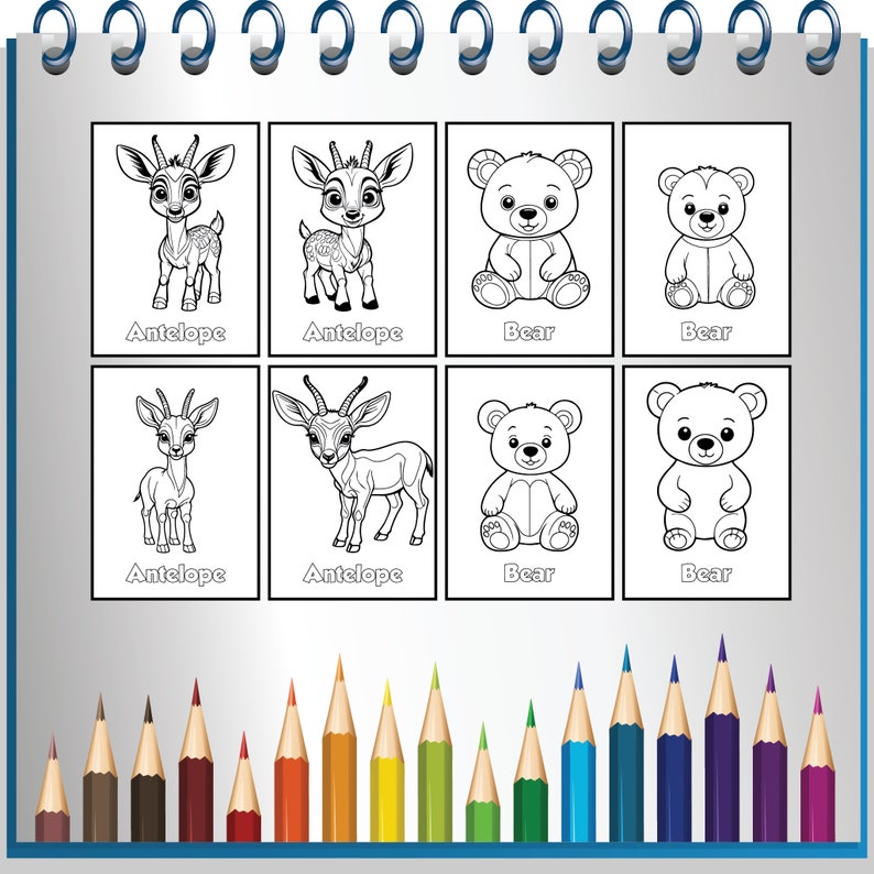 100 Printable Coloring Pages for Kids, Toddlers, Preschoolers, Coloring ...