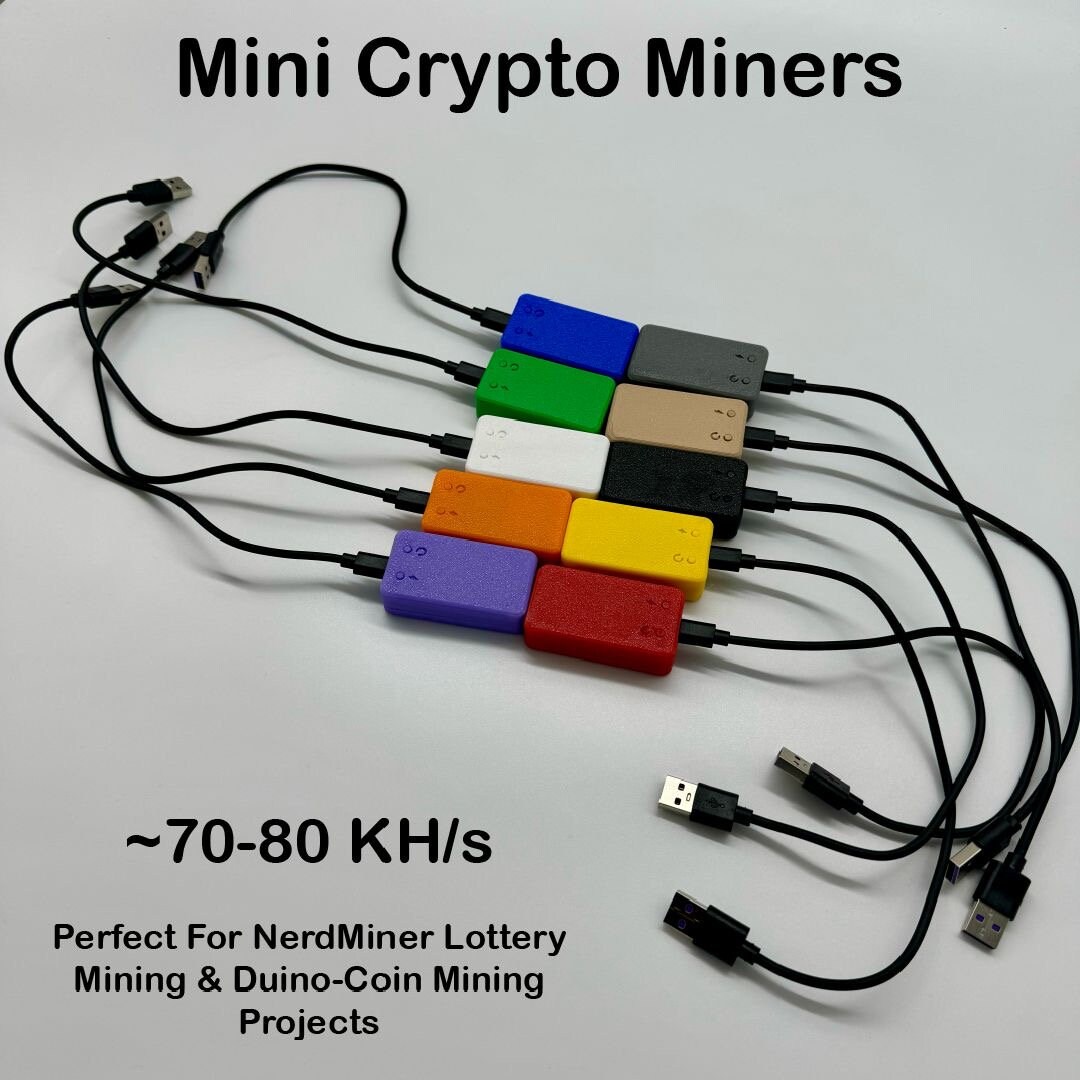 Mini Crypto Miner nerdminer & Duino-coin Projects - Etsy