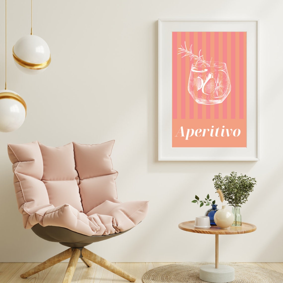 Aperitivo Bar Cart Art, Bar Cart Sign, Drinking Wine Quote, Bar Cart ...