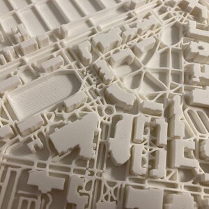 Radford University Campus Map - Unique College Gift - Etsy