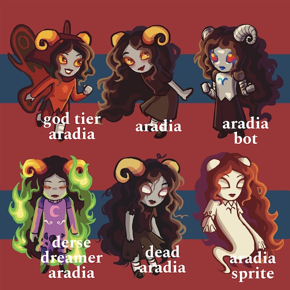Aradia Megido God Tier Sprite
