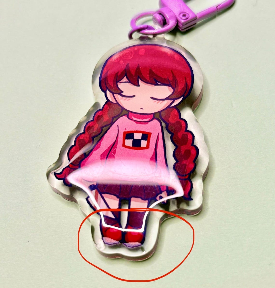 Yume Nikki, Yume 2kki, .flow 2.5” Epoxy Keychain Charm - Etsy