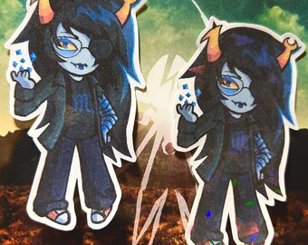 Homestuck Holographic Stickers - Etsy