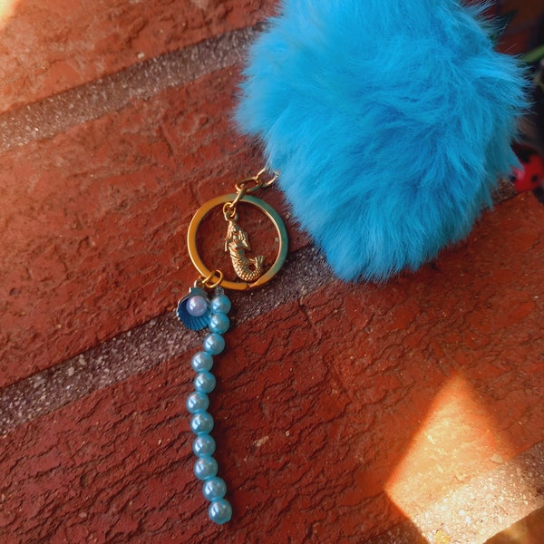 Pom Pom Large Keyrings - Etsy