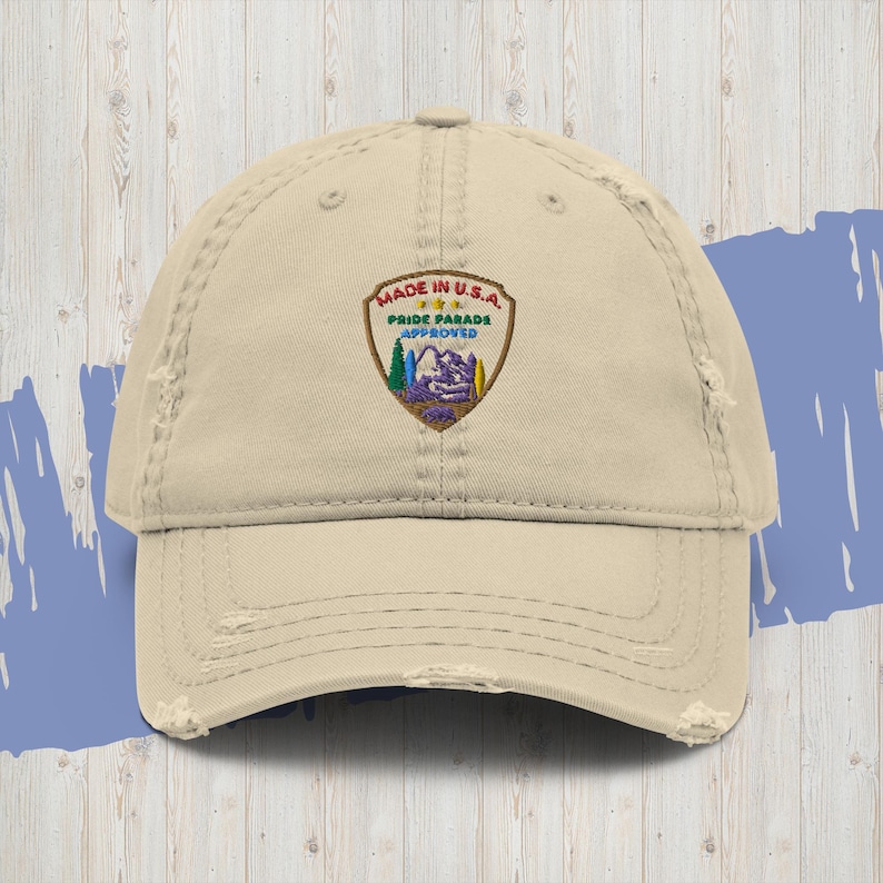 National Park Service Pride Hat, Queer Ranger Embroidered Dad Hat ...