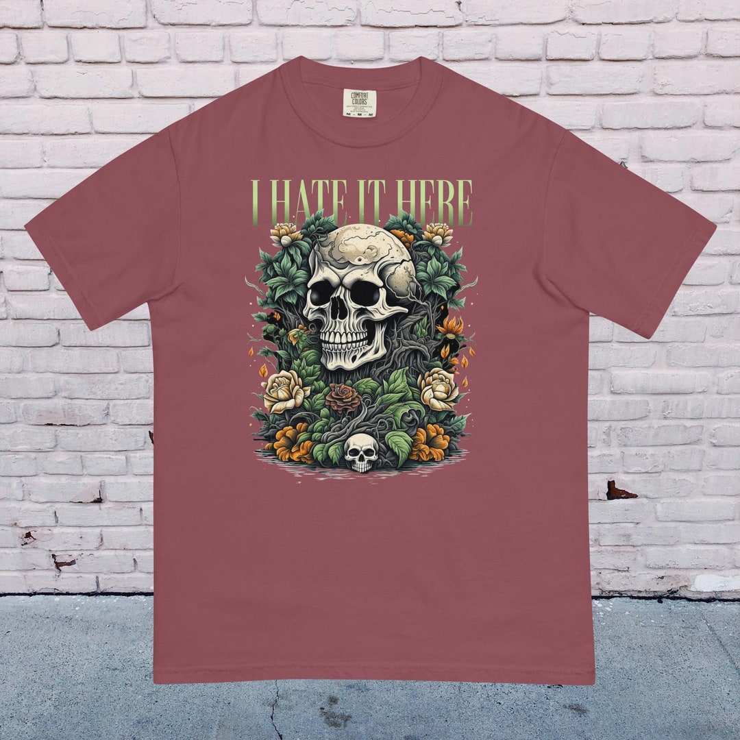 I Hate It Here Shirt, Emo Swifty, Secret Gardens Swemo Comfort Colors ...