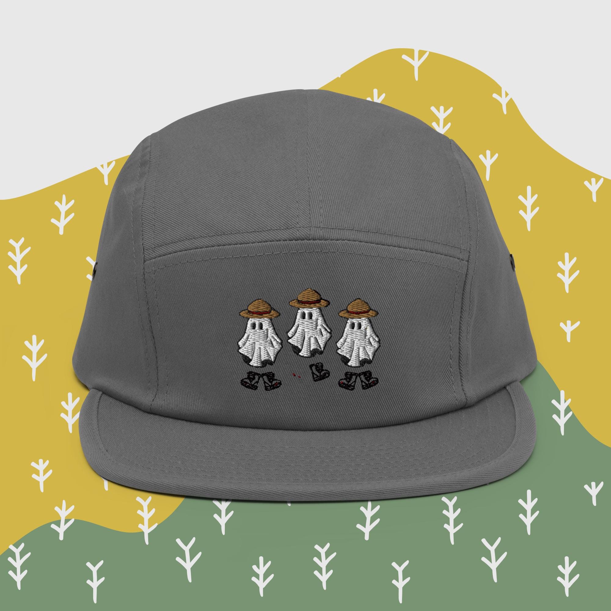 Park Ranger Ghost Halloween National Park Embroidered 5 Panel Hat ...