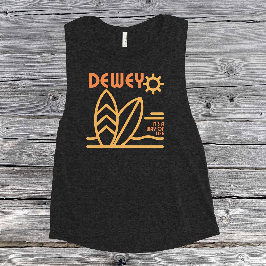 Dewey Beach It's A Way of Life Women's Muscle Tank, Dewey Beach ...