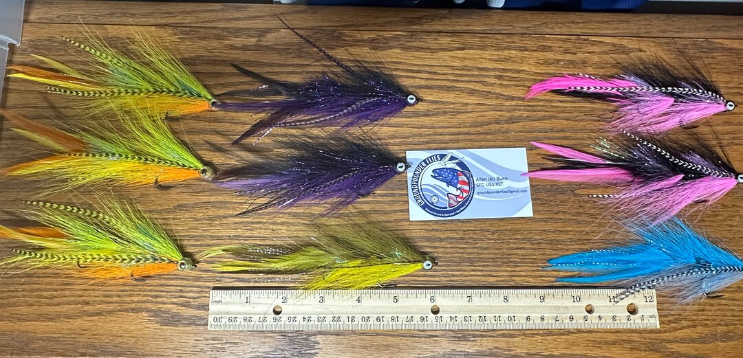 6inch Articulated Streamers multiple Colors - Etsy