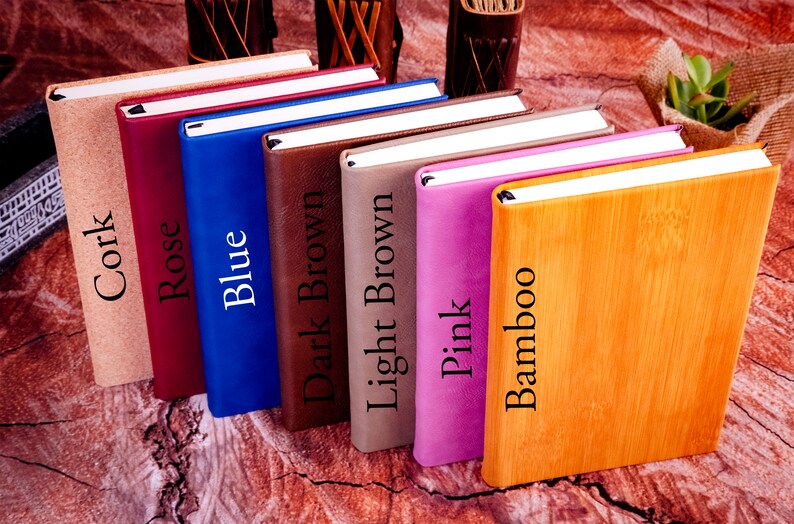 Personalized Leather Journal, Company Logo Leather Journal, Custom ...