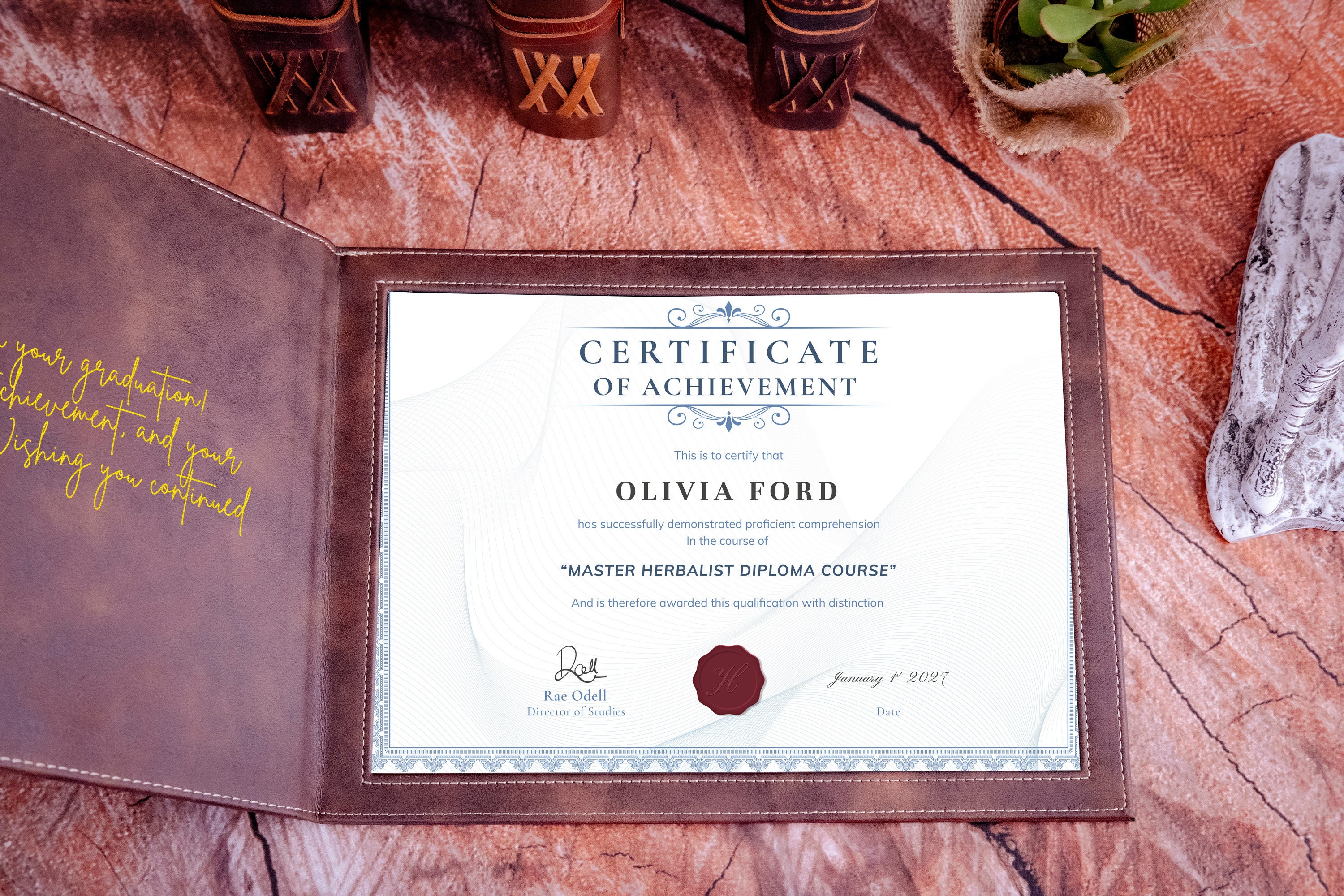 Personalized Diploma Holder, Diploma Frame, Diploma Cover, Graduation ...