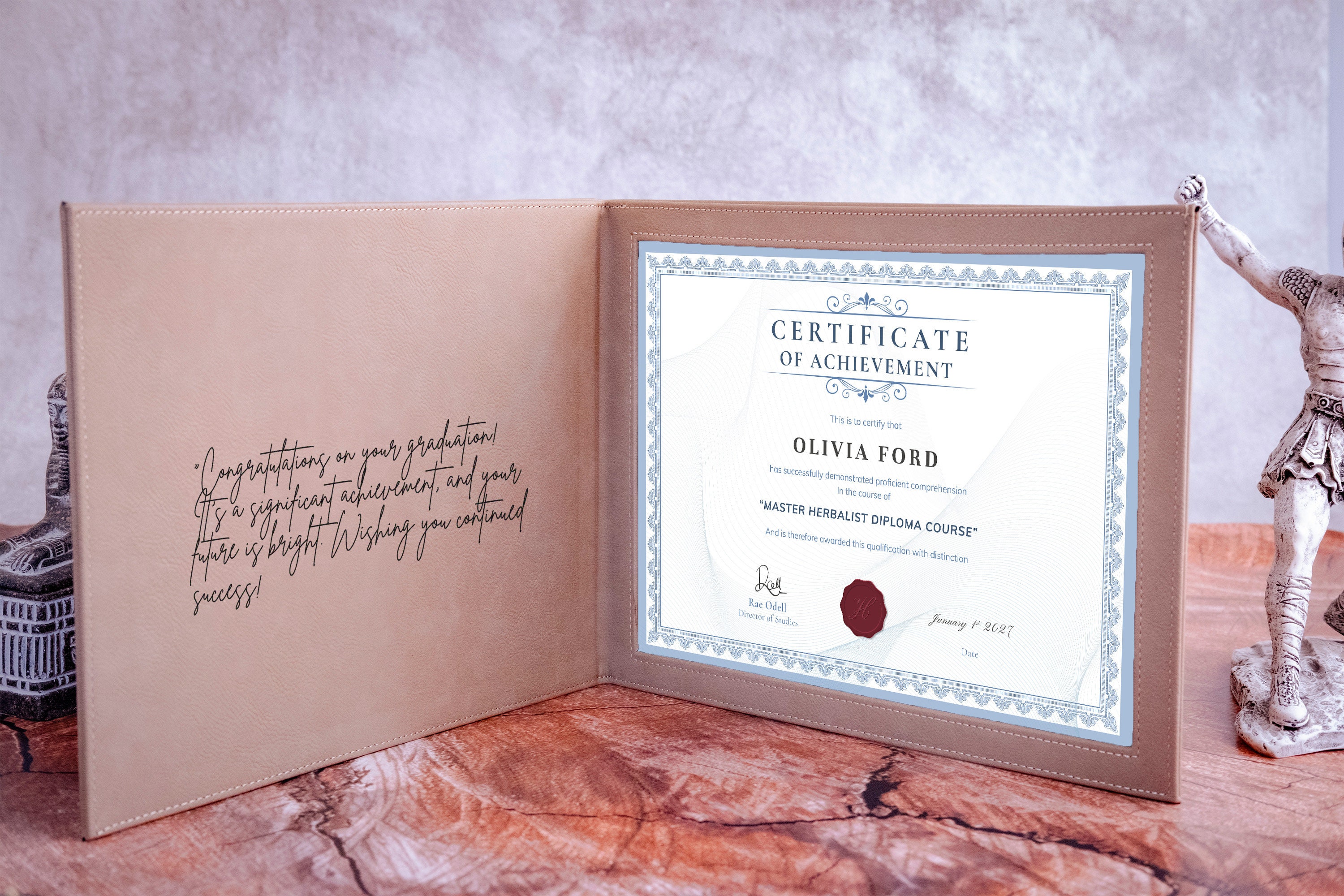 Personalized Diploma Holder, Diploma Frame, Diploma Cover, Graduation ...