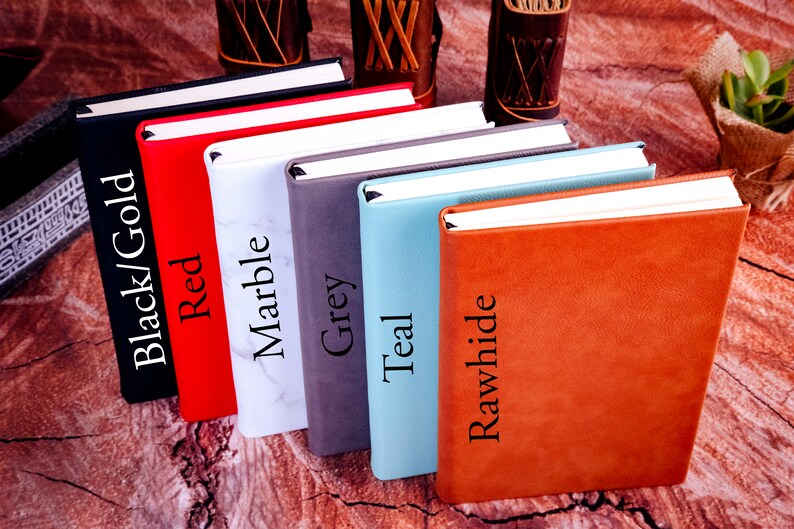Personalized Leather Journal, Company Logo Leather Journal, Custom ...