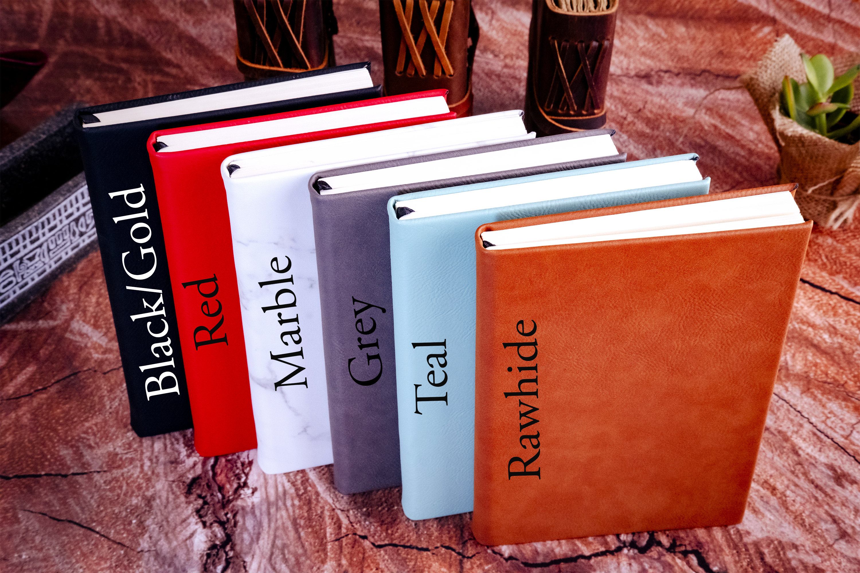 Personalized Leather Journal, Company Logo Leather Journal, Custom ...