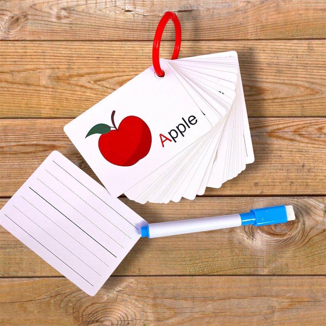 Alphabet Flashcards for Homeschool and Preschool Activities, Learn to ...
