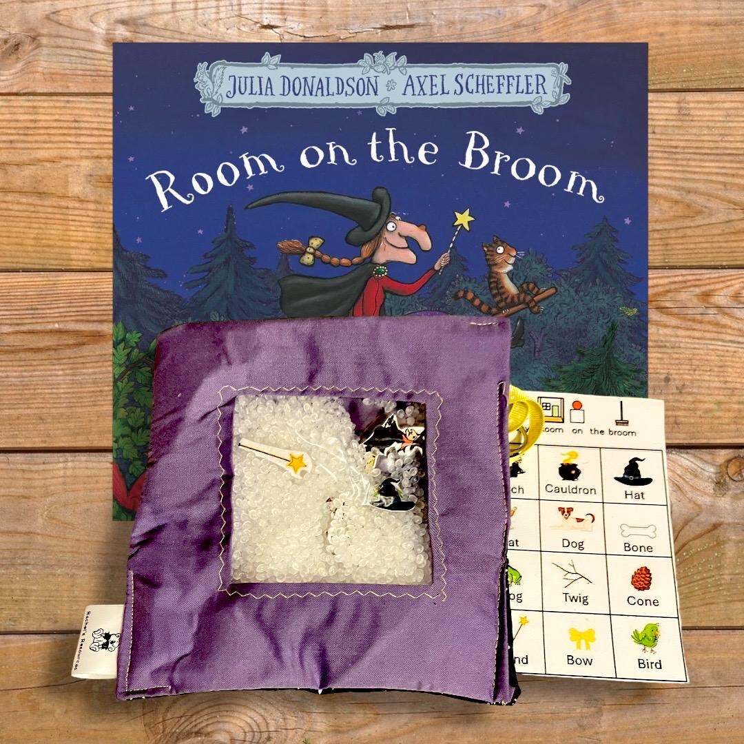 Room on the Broom Interactive Story Bag With I Spy Card UKCA TESTED - Etsy