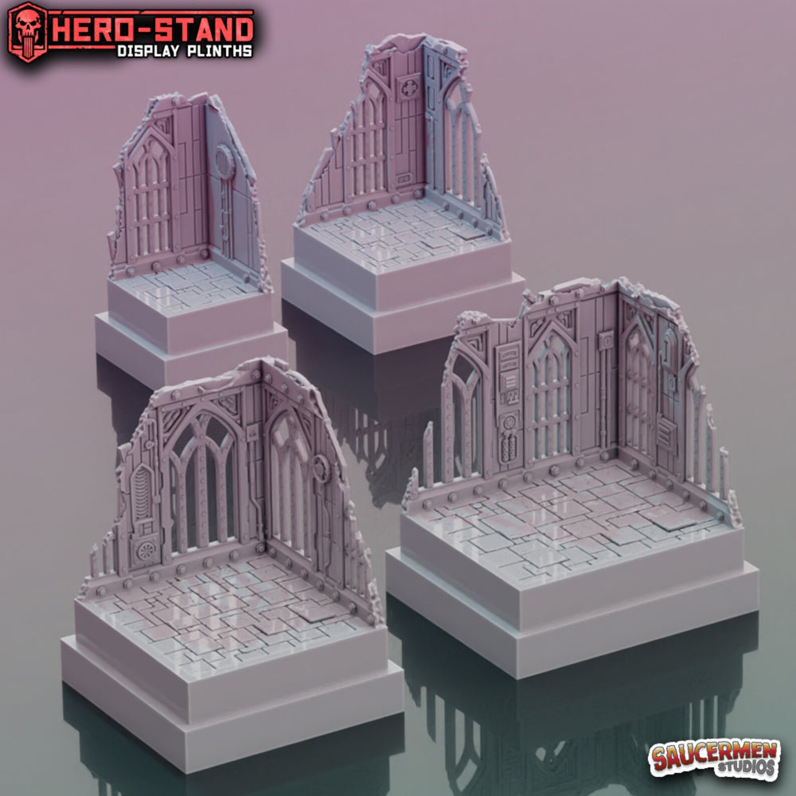 Modular Display Plinths and Diorams for Miniatures and Wargame Squads ...