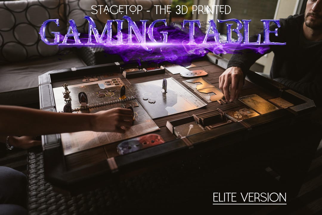 Stagetop ELITE - Custom 3D Printed Modular Gaming Table for Epic ...