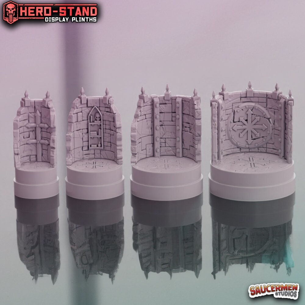 Modular Display Plinths and Diorams for Miniatures and Wargame Squads ...