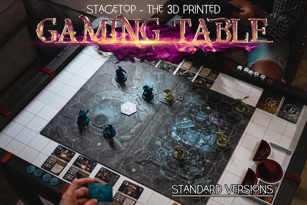 Stagetop - Custom 3D Printed Modular Gaming Table for Epic Sessions - Etsy