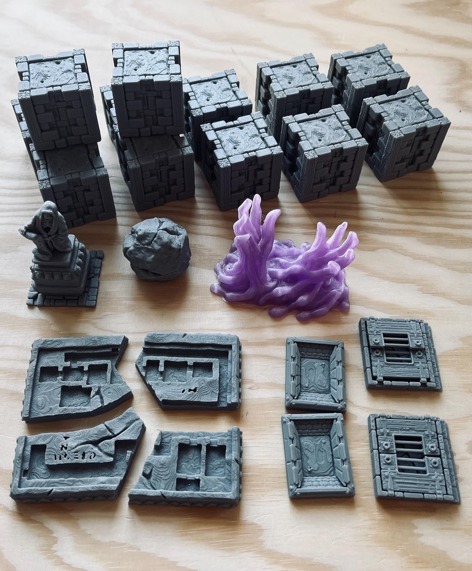 Heroquest Kellars Keep Token Set – Upgrade for Board Game Cardboard ...