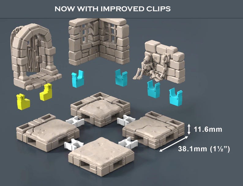 Heroquest: Enhance Your Experience With a 3D Modular Fantasy Game Board ...
