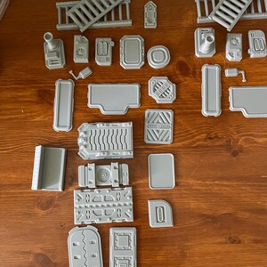 Sci-fi Greebles Miniature Details for Model Kits & Dioramas | Sci-fi ...