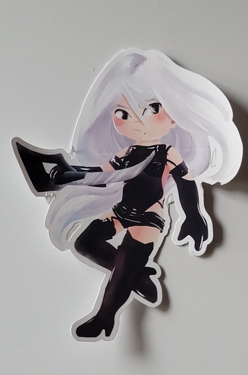 Chibi Waifu Sticker - Etsy