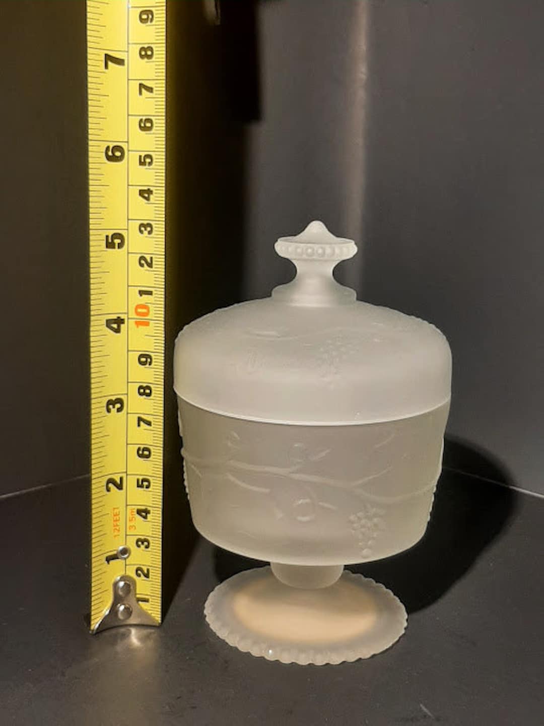 Vintage Avon Castle Collection Jar - Etsy