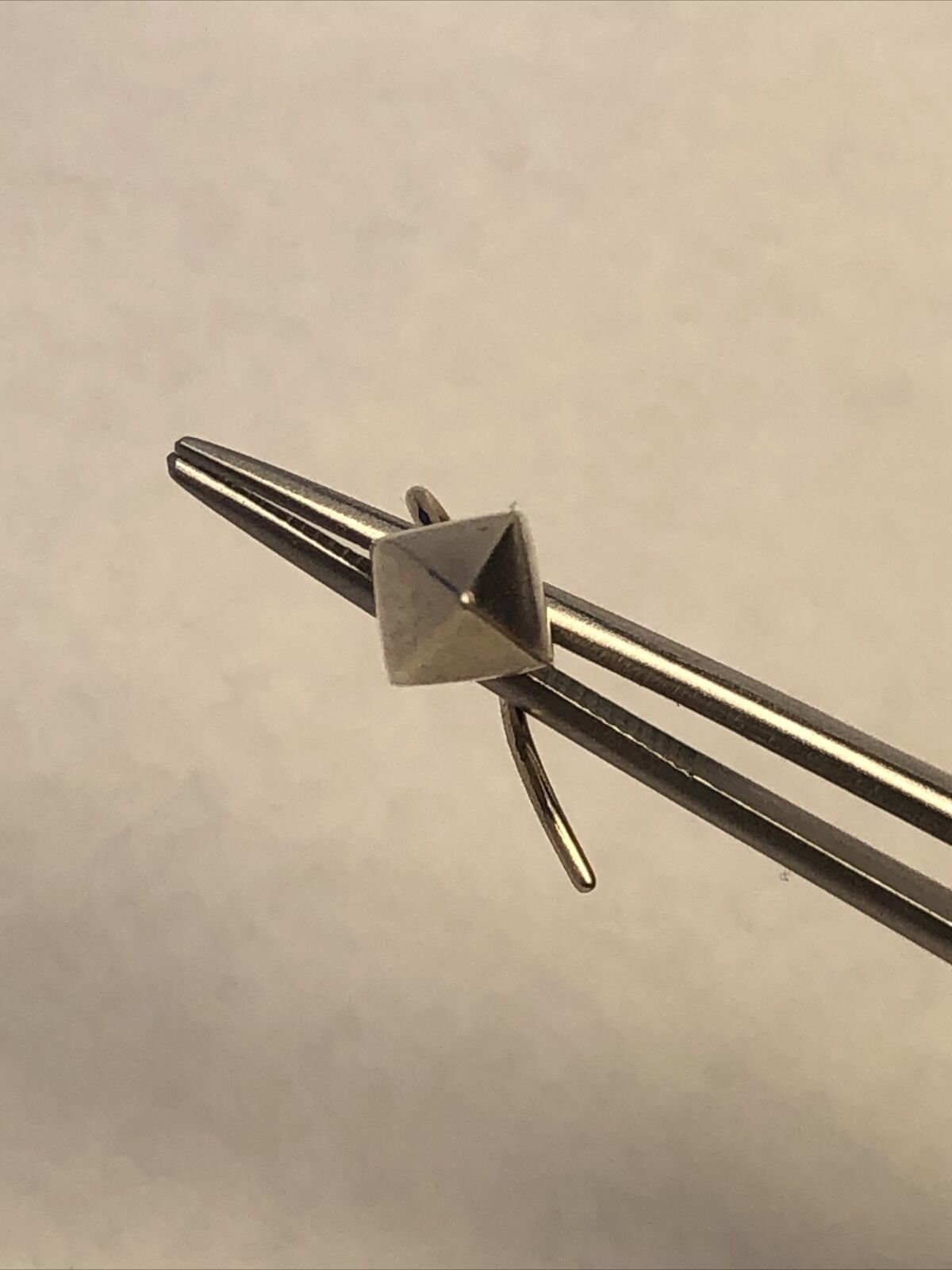 Mignon Faget 925 Sterling Silver Pylon Geometric Modernist Hook Dangle ...