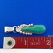 Navajo Designer D.D. Baca Sterling Silver Turquoise Teardrop Floral ...