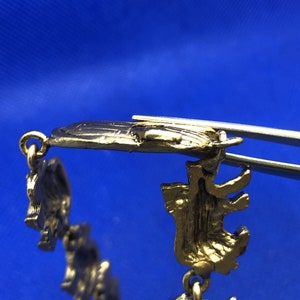 Designer Gold Tone Noah's Ark 2x2 Animals Religious Tennis Bracelet - Etsy