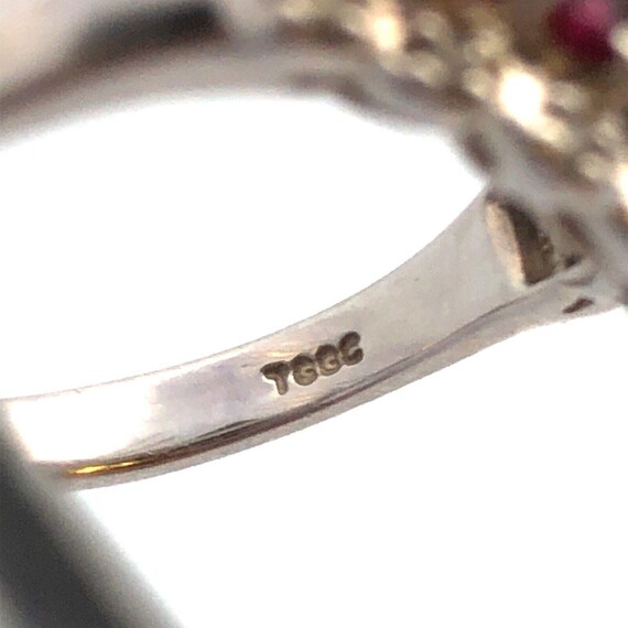 Designer TGGC 925 Sterling Silver Pink Tourmaline Whi… - Gem