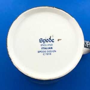 Spode England Woodland Black White Landscape Design Demitasse Cup W ...