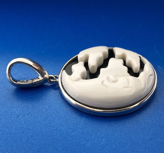 Whitney Kelly WK Sterling Silver Black White Celestia… - Gem