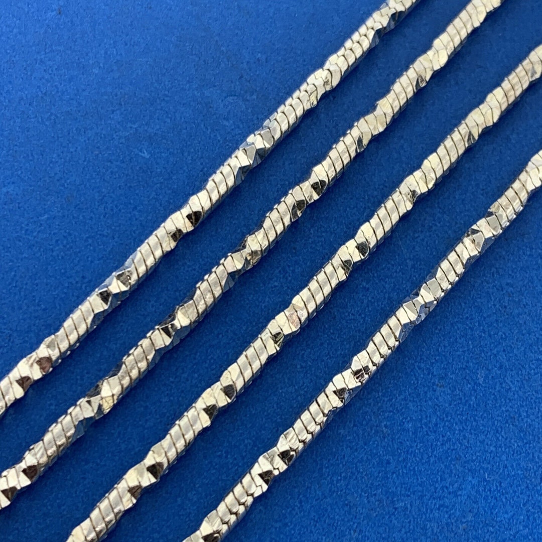 Designer Milor Italy Sterling Silver 925 Fancy Diamond Snake Design ...