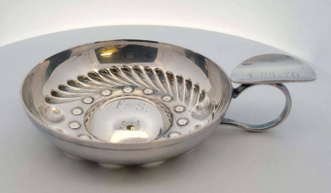 Christolfe Silver Plate Gallia Collecion Sommelier Tastevin Barware ...