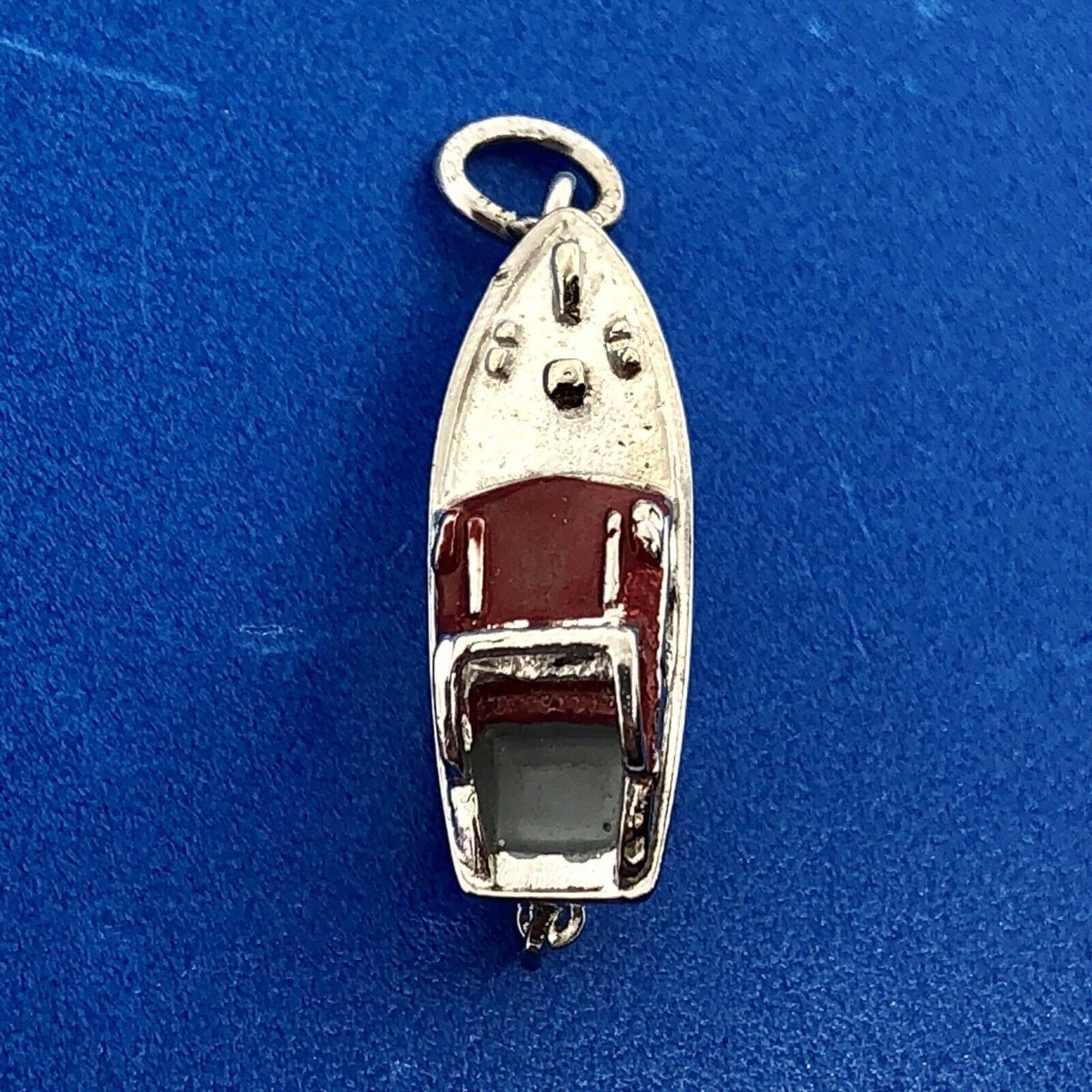 Vintage Sterling Silver Charm 3D WELLS Boat Charm - Etsy
