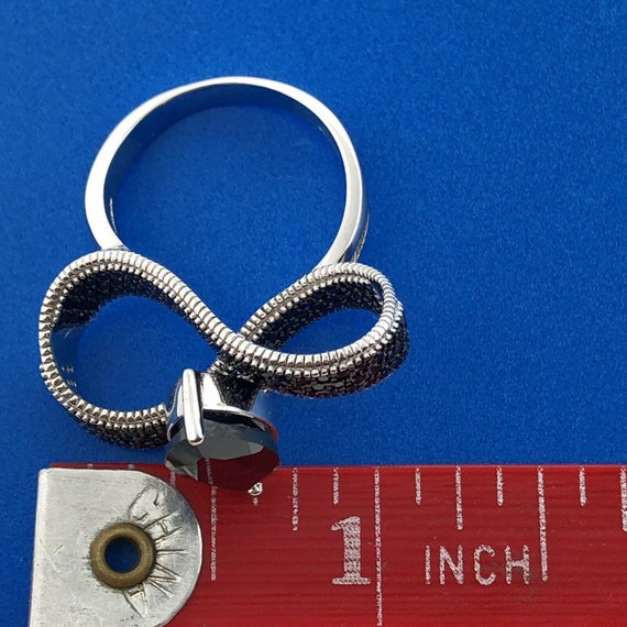 Designer DK 925 Sterling Silver Black Spinel Modernis… - Gem