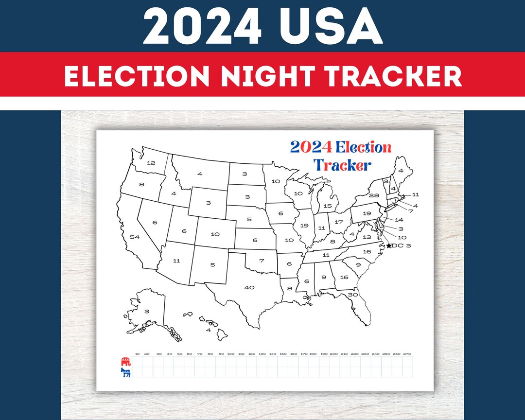 Election Night Tracker / Presidential Election / Electoral College Map ...