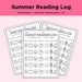 Summer Reading Log digital Download - Etsy