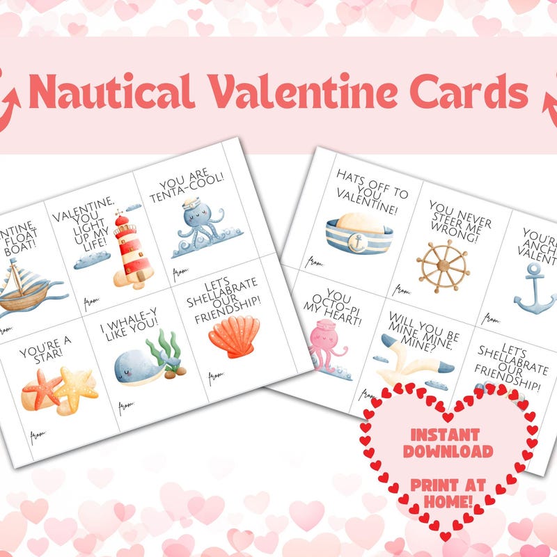 Nautical Valentine - Etsy
